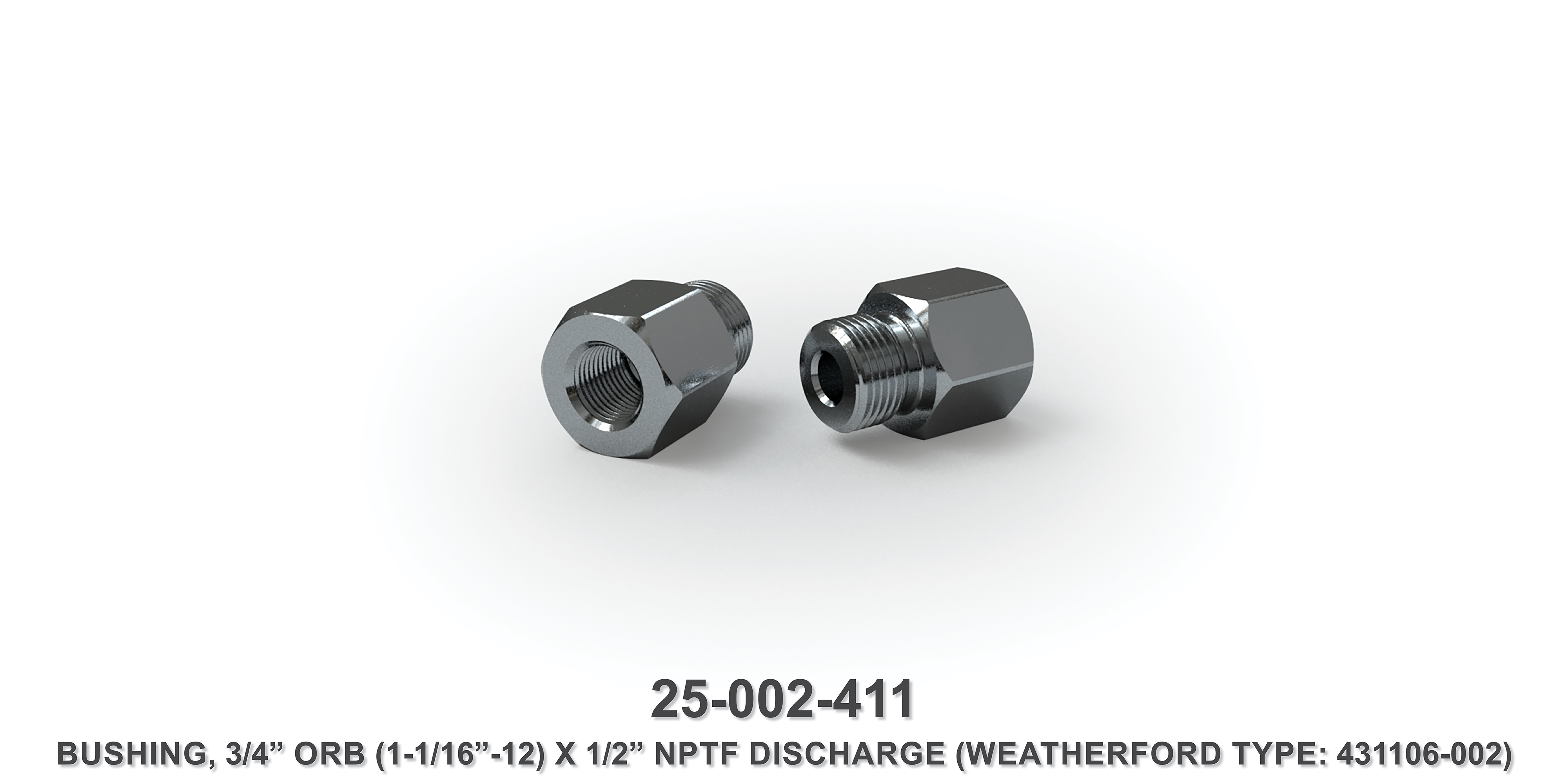 15K psi DISCHARGE BUSHING - WEATHERFORD TYPE – Advanced Pressure Systems