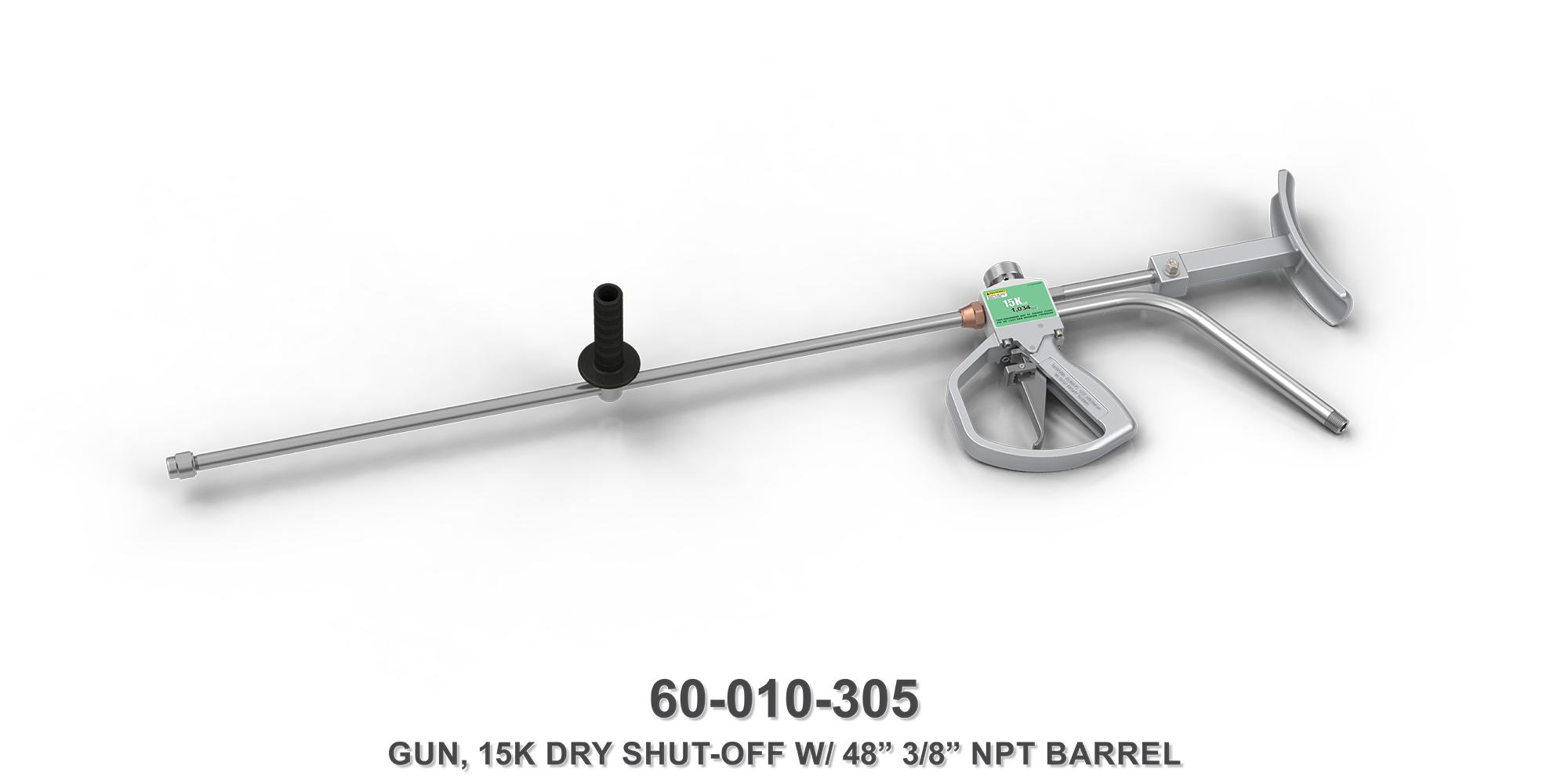 15K psi HAND-HELD DRY SHUT-OFF GUN – Advanced Pressure Systems